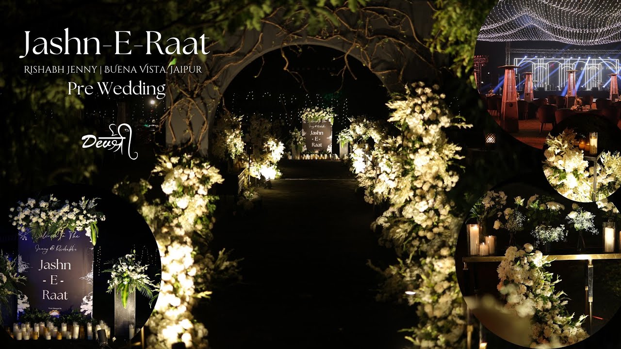Jashn-E-Raat | Rishabh & Jenny | Pre Wedding | Destination Wedding ...