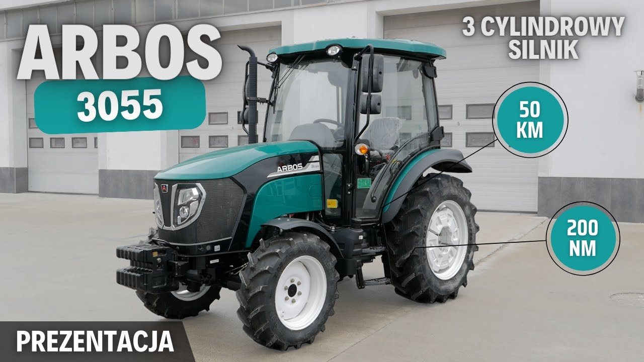 ARBOS 3055 - jeden z popularniejszych o mocy 50 KM | Prezentacja / test ...