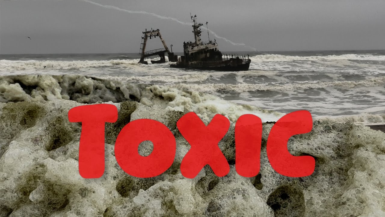 Toxic Sea Foam on Namibia’s Skeleton Coast - YouTube