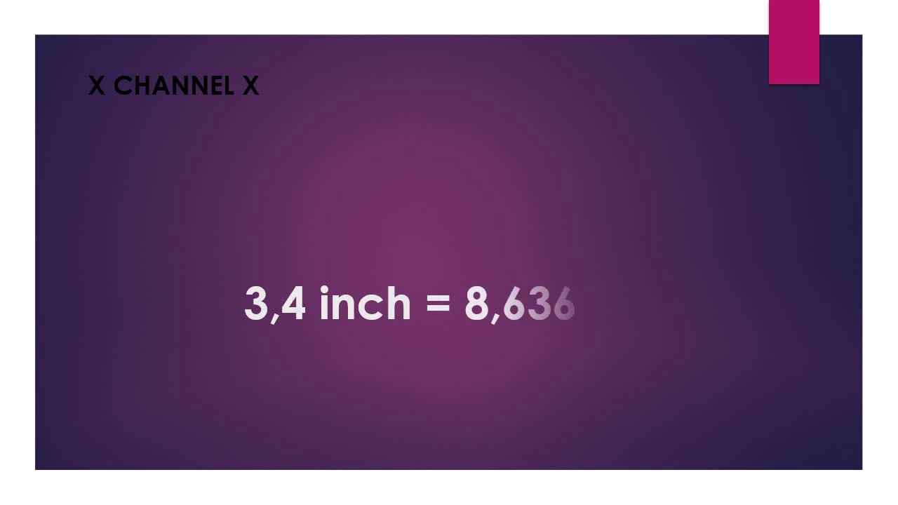 3 4 Inch To Cm YouTube