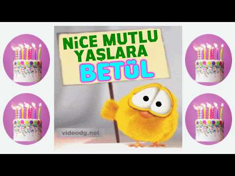 iyi ki doğdun BETÜL