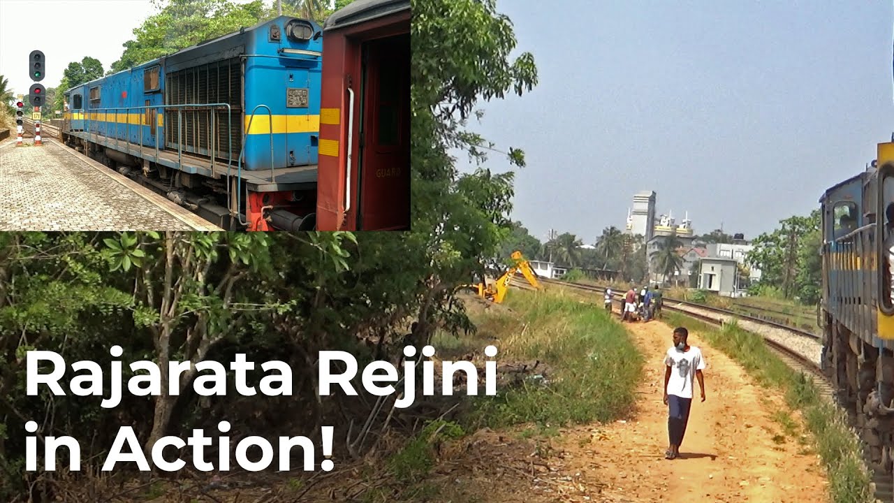 Train Number 4085 Rajarata Rejini Colombo Fort to Vavuniya in Sri Lanka ...