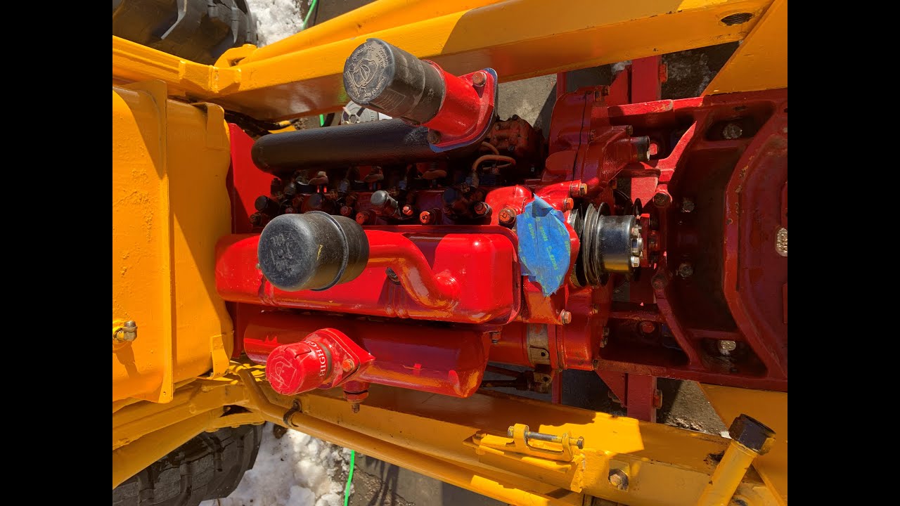 Case Tractor 188d Project #20 Fuel Tank, Exhaust Manifold, and Fuel ...