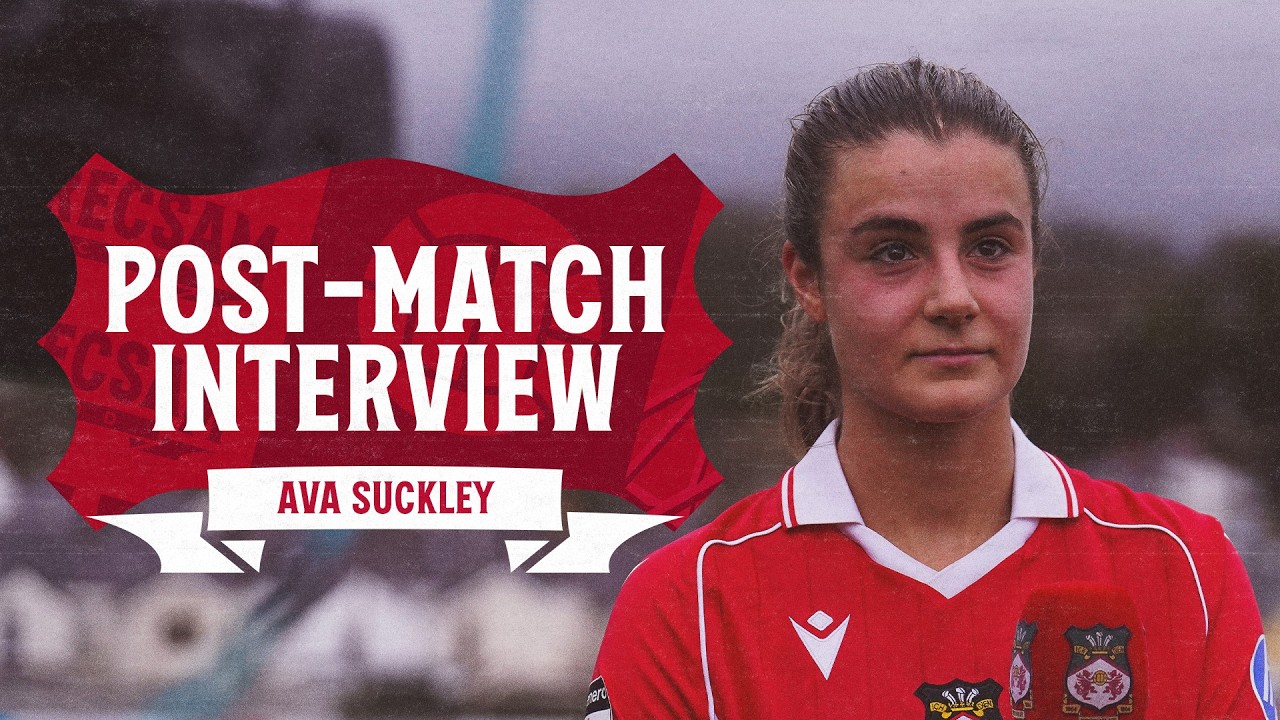 INTEVIEW | Ava Suckley after Carmarthen Town - YouTube