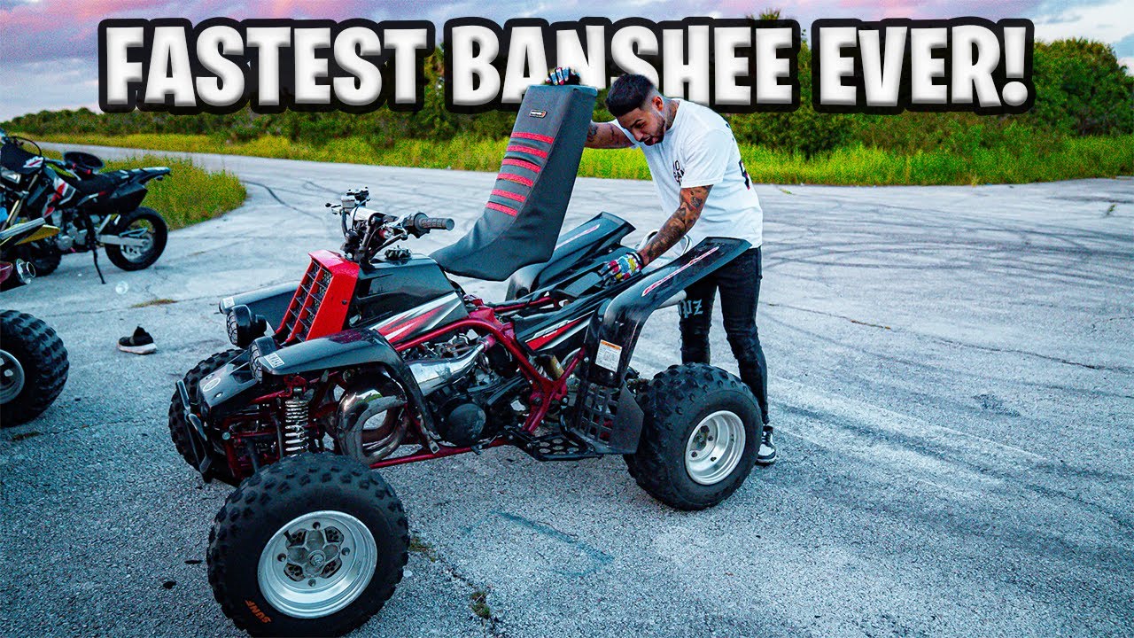 I Found A Yamaha Banshee With Race Mode! (100 MPH) | Braap Vlogs - YouTube