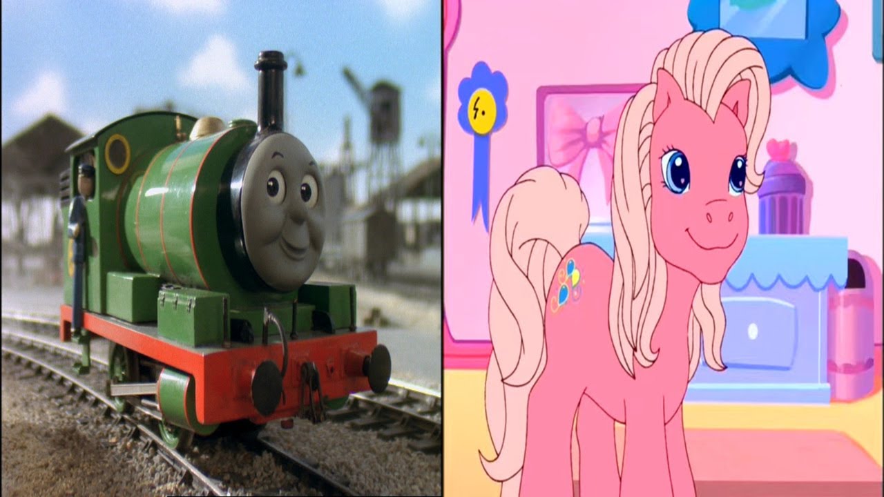 Thomas And Friends Horrid Lorry My Little Pony G3 - YouTube