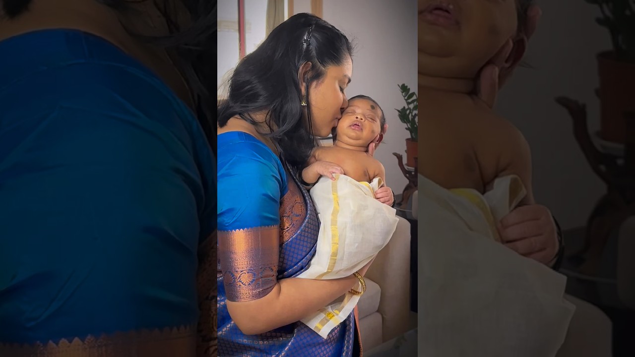 Maeve baby 28 cermony , Noluu kettu ️🥰 Kerala traditional Noolukettu ...