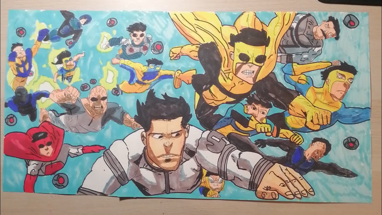 Invincible War art 12 Hours Work!!!!! - YouTube