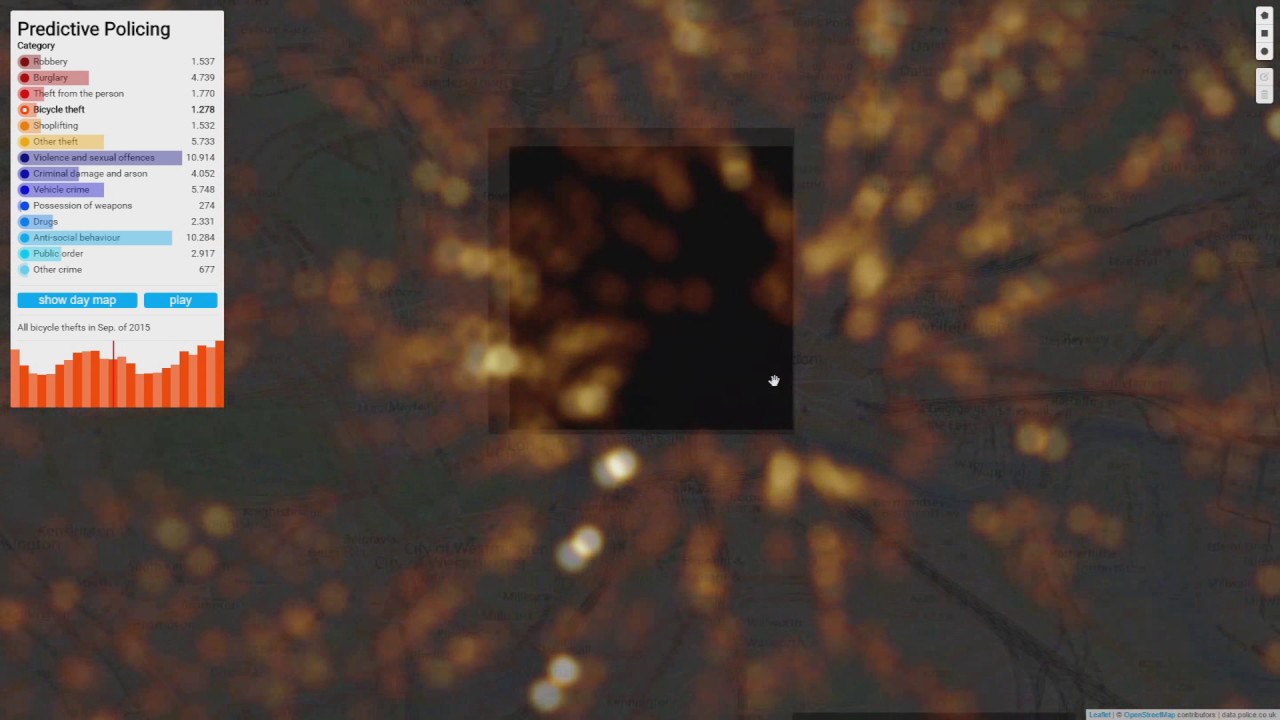 Predictive Policing Data Visualization - YouTube