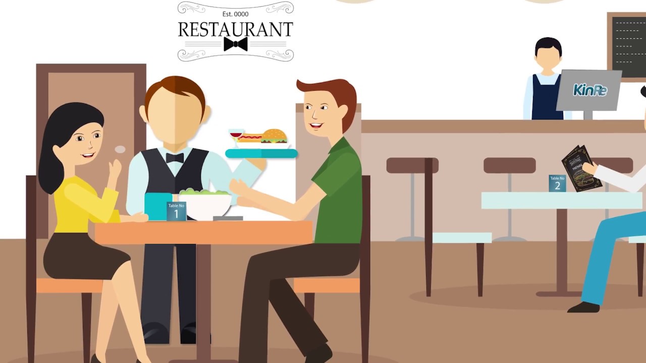 order food using your mobile, no queue, no waiting - KinRe - YouTube