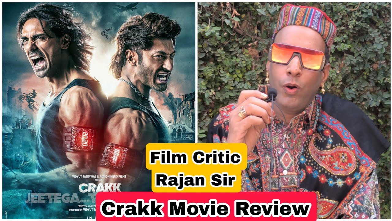 Crakk Movie Review By Film Critic Rajan Sir - YouTube