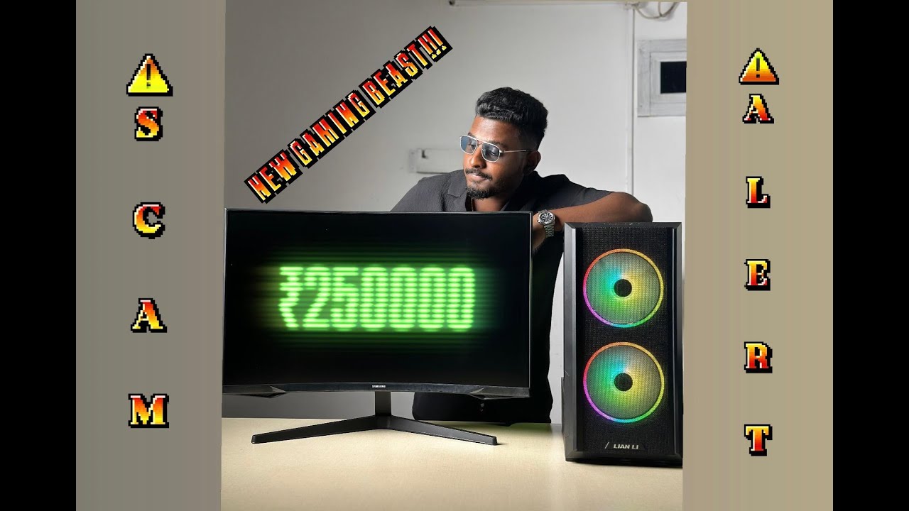 I GOT SCAMMED!!! ***MY NEW PC BUILT*** - YouTube