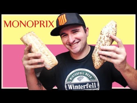 TEST DES SANDWICHS FRAIS MONOPRIX !! - Dégustation - YouTube