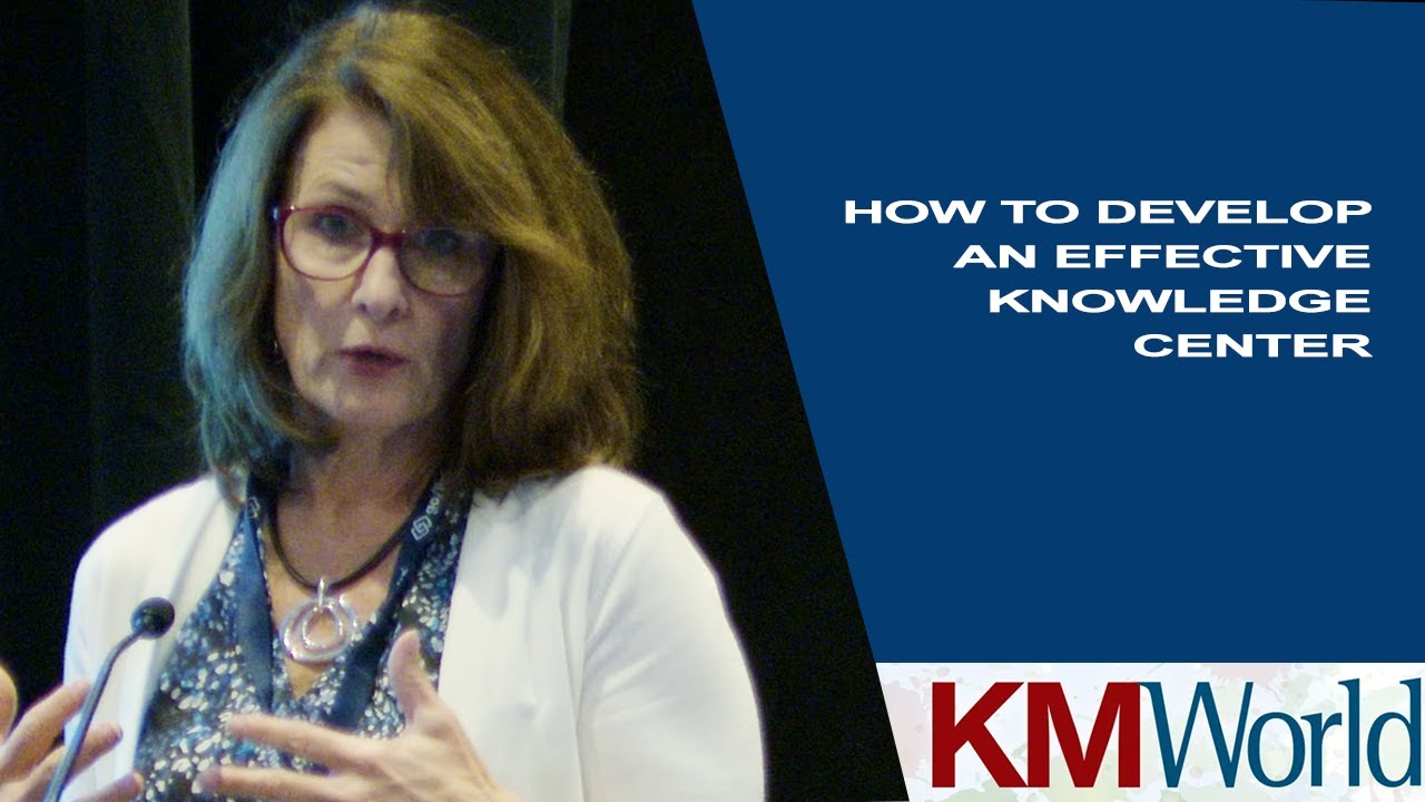 How to Develop an Effective Knowledge Center - YouTube