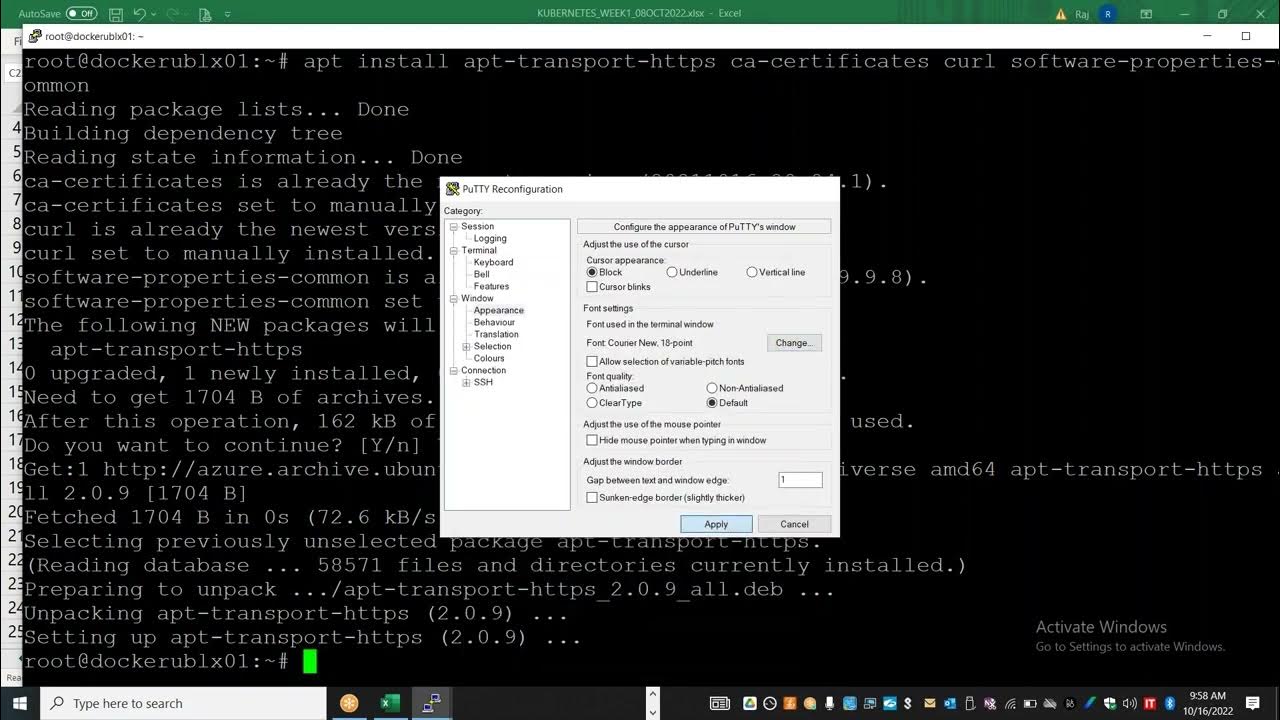 Install Docker on Ubuntu Linux TAMIL - YouTube