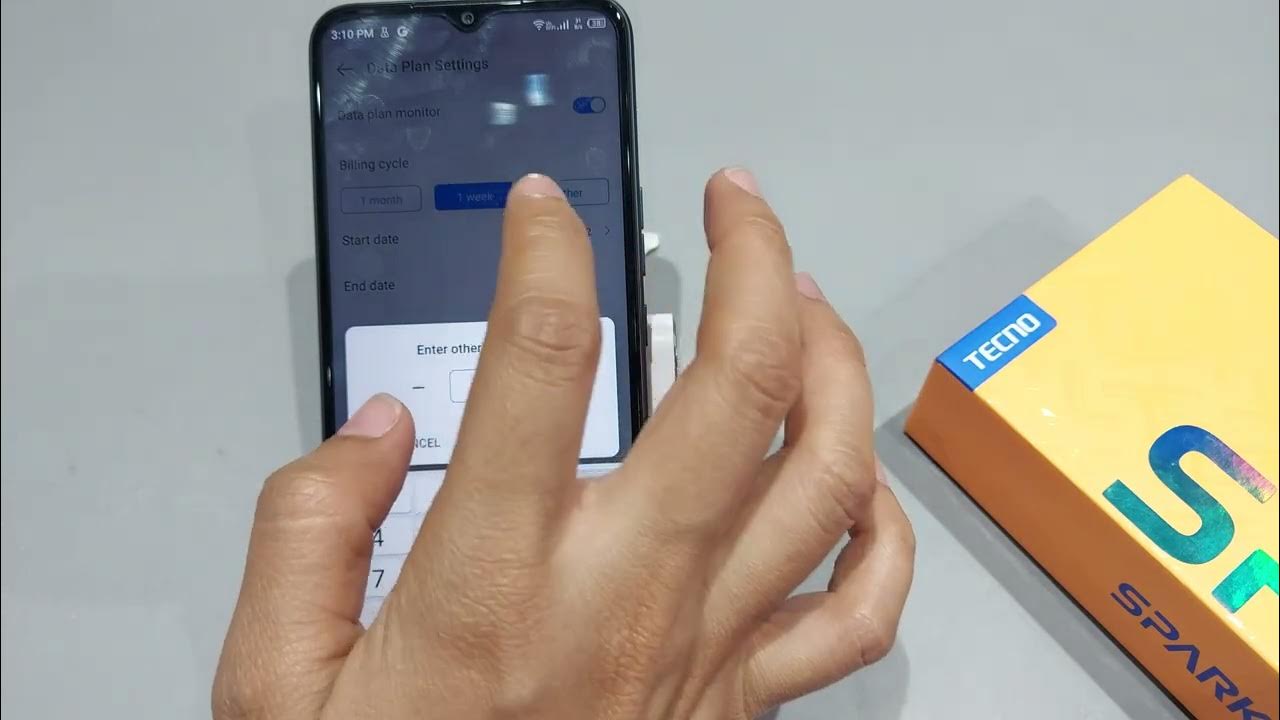 Tecno spark go 2022,2021 daily data limit setting | Tecno spark go 2022 me data usage kaise set ...