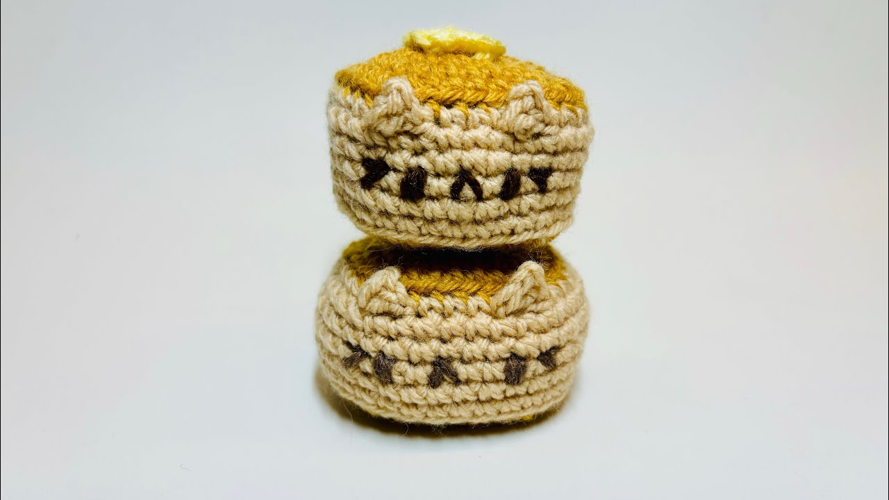 Crochet Cat Soufflé Pancake - YouTube