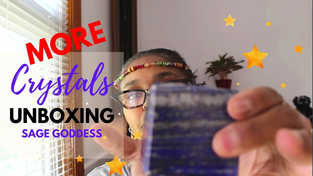 Sage Goddess Crystals Unboxing Part 2 - YouTube