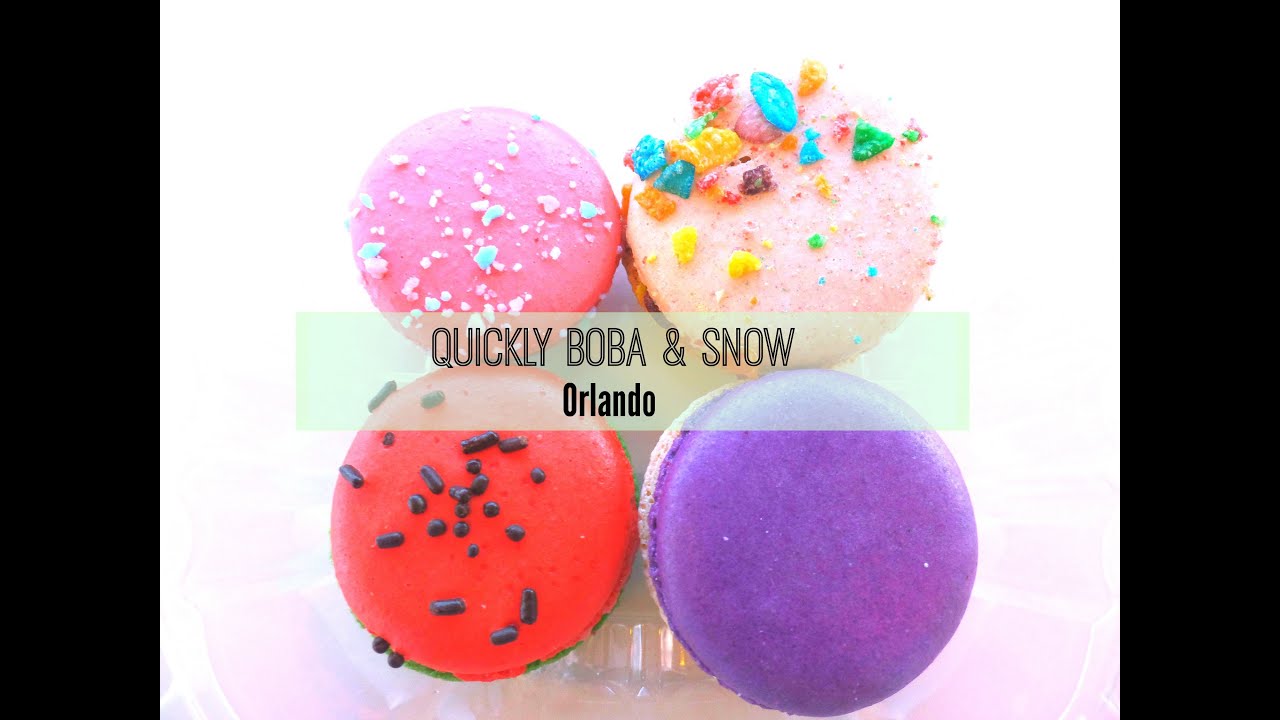 Quickly Boba & Snow Orlando, FL. - YouTube