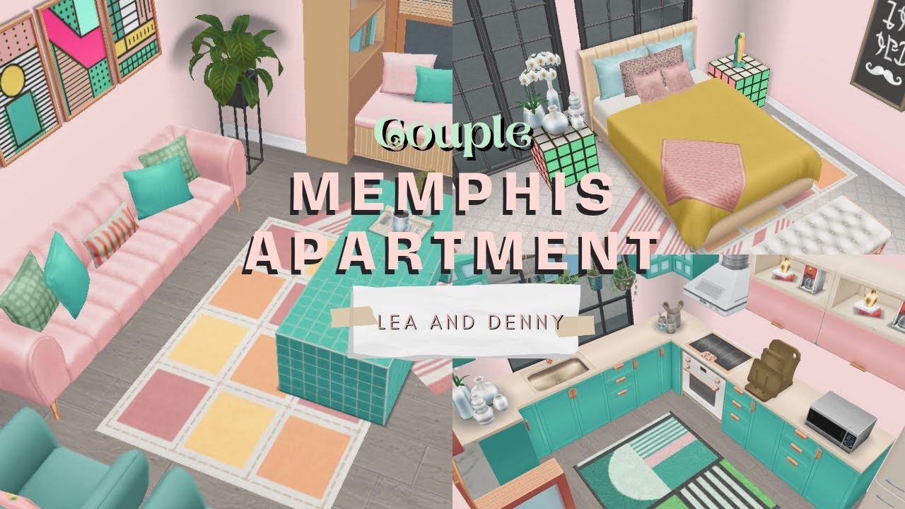 Couple Memphis Apartment 🏢| The Sims Freeplay | Let's Build and Tour ...