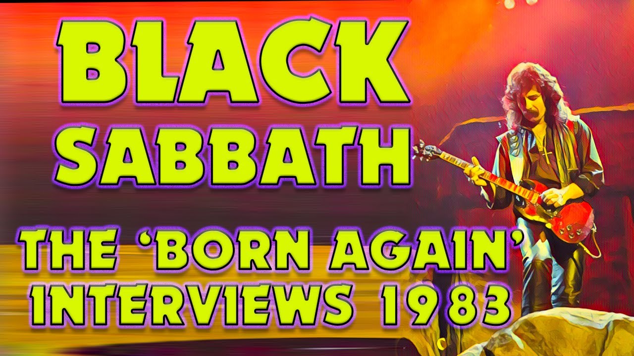 BLACK SABBATH ft. IAN GILLAN - The Born Again interviews 1983 - YouTube