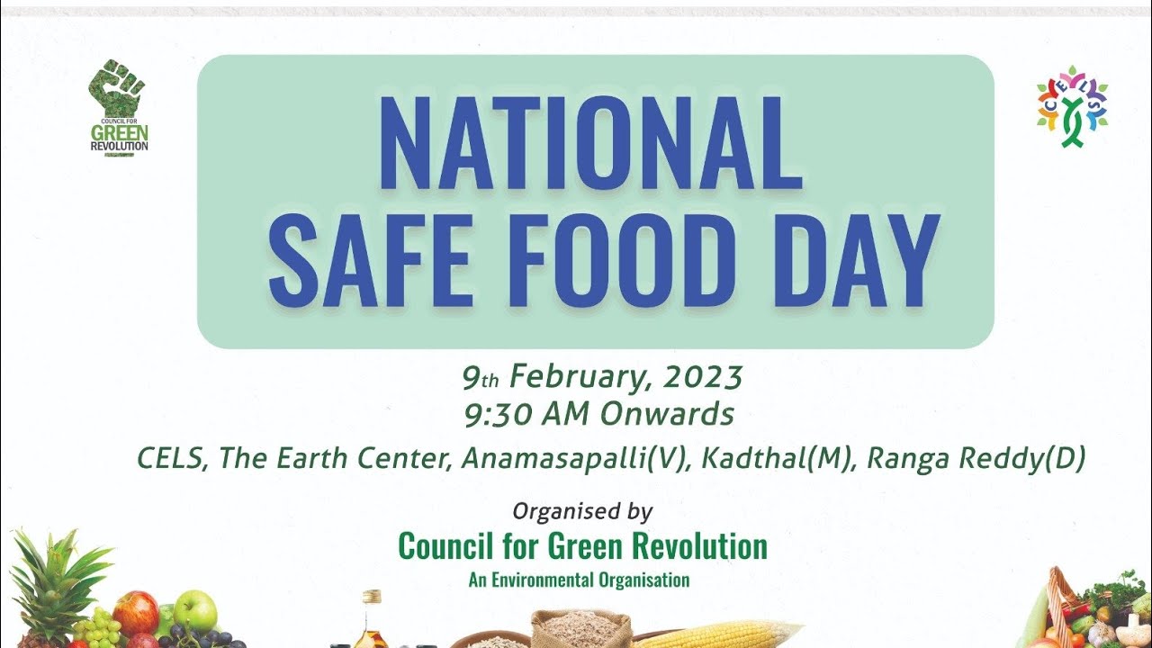 National Safe Food Day - YouTube