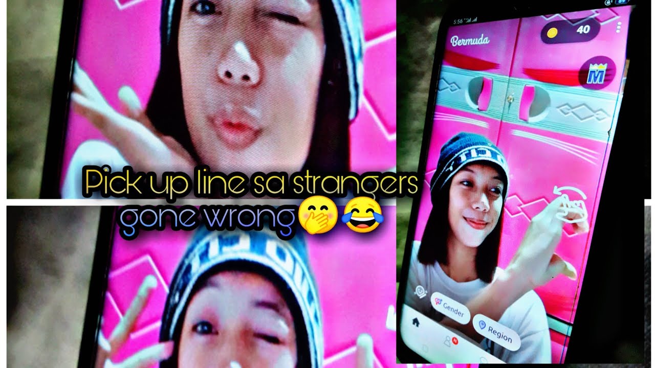 Pick up line sa strangers"Gone Wrong" - YouTube