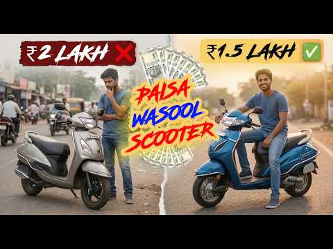 ₹ PAISA WASOOL SCOOTER 🔥 TOP 5 SCOOTERS UNDER ₹1.5 Lakh (Hindi)