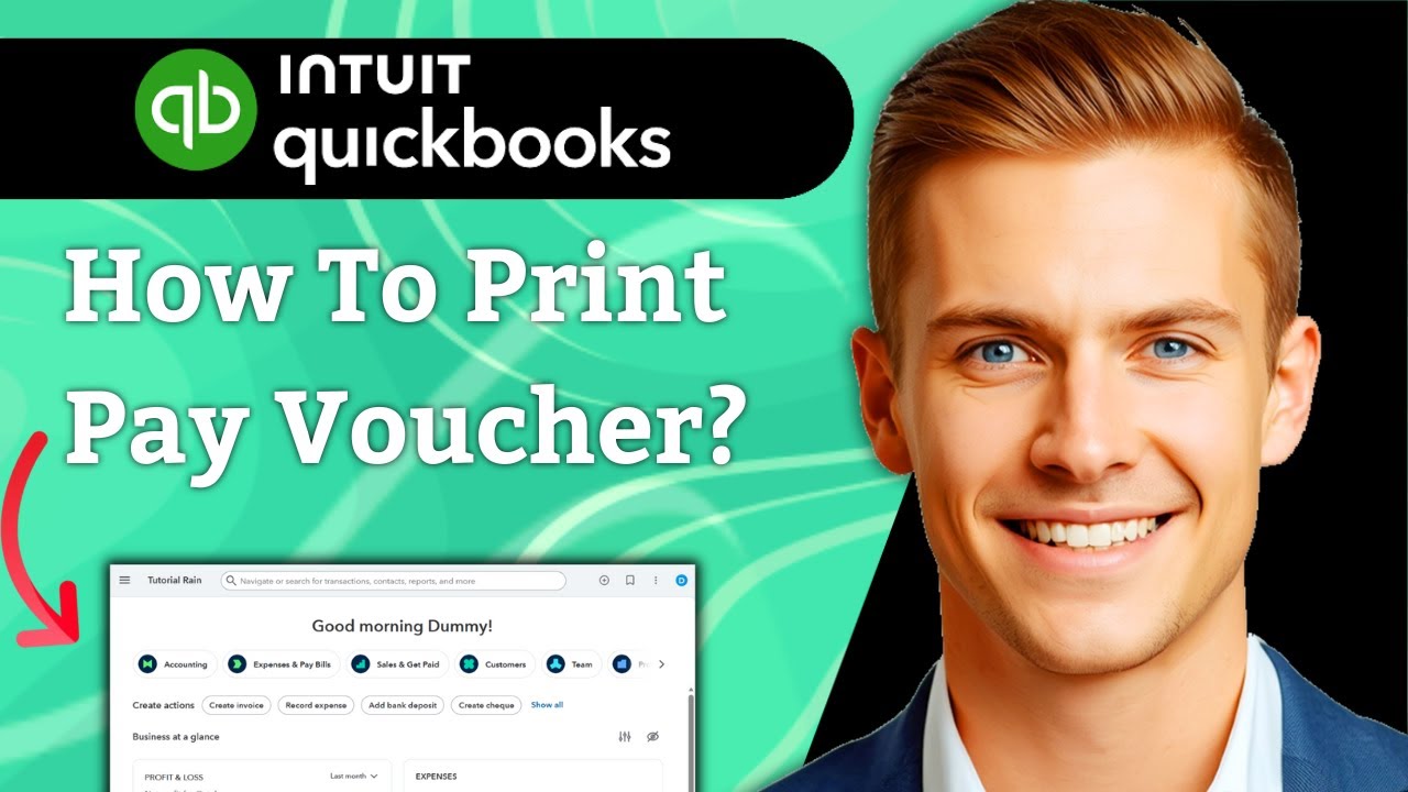 How To Print Payment Voucher In QuickBooks Online - YouTube