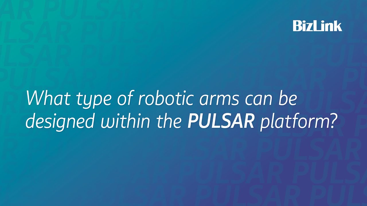 What type of robotic arms can be designed within the PULSAR platform ...