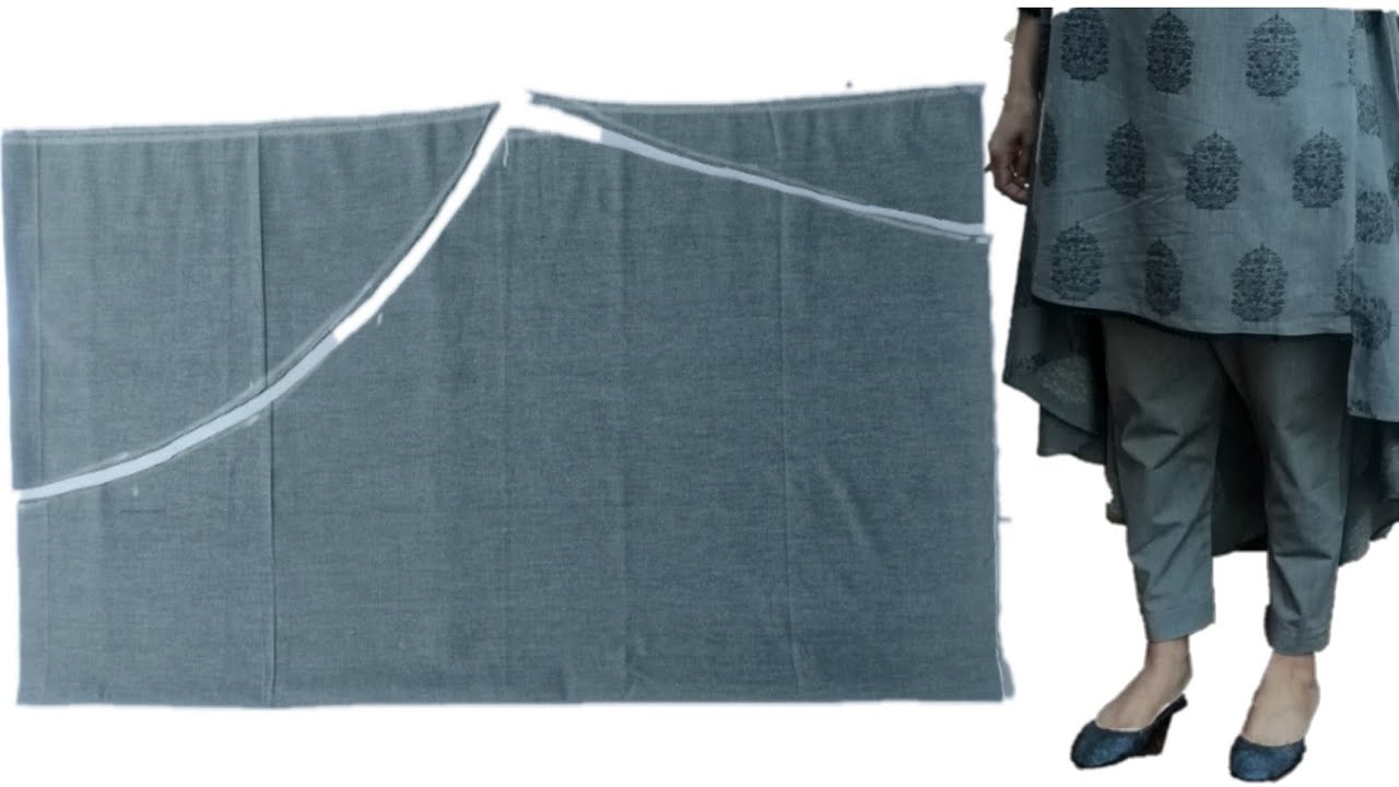 Trouser Cut For Beginners Very Easy Way. - YouTube