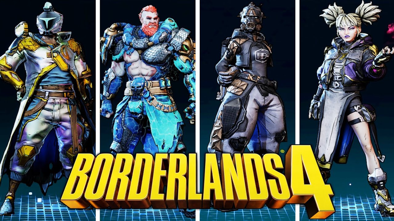 BORDERLANDS 4 - All Vault Hunters Customization Options + Echo-4 ...