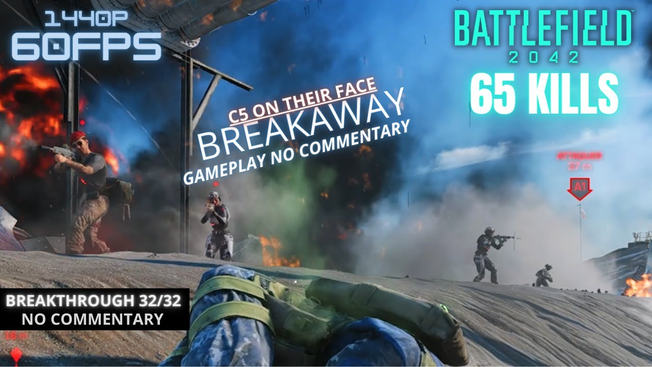 BF2042 / Breakaway - Breakthrough (No commentary) "C5 ON THEIR FACE ...