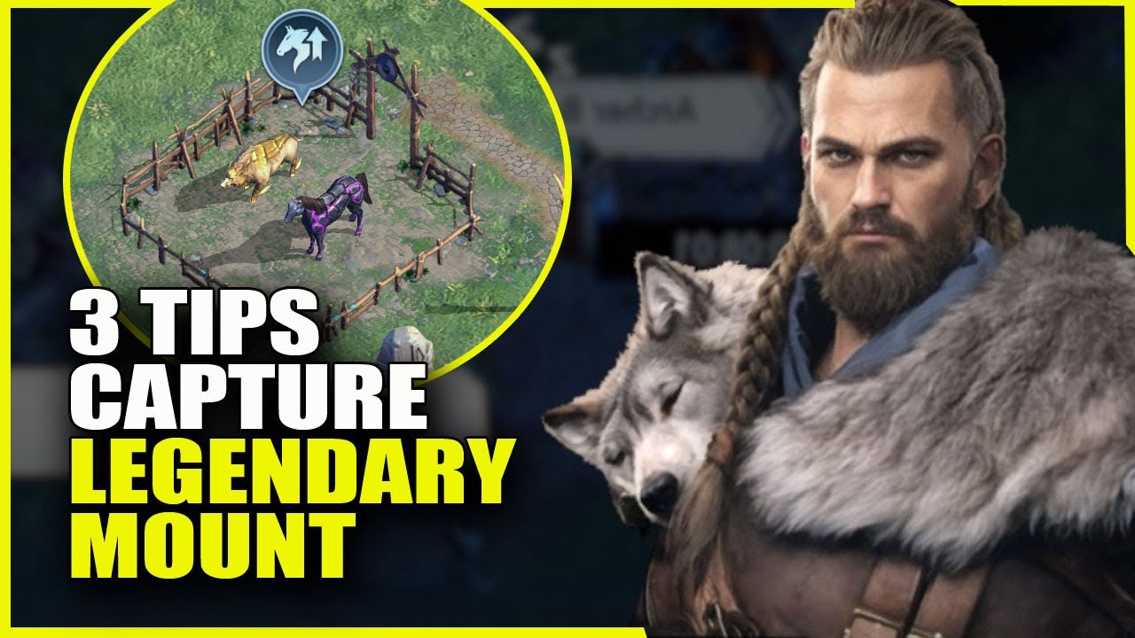 3 Tips; How To Capture Legendary Beast Mount || Viking Rise Tips and ...
