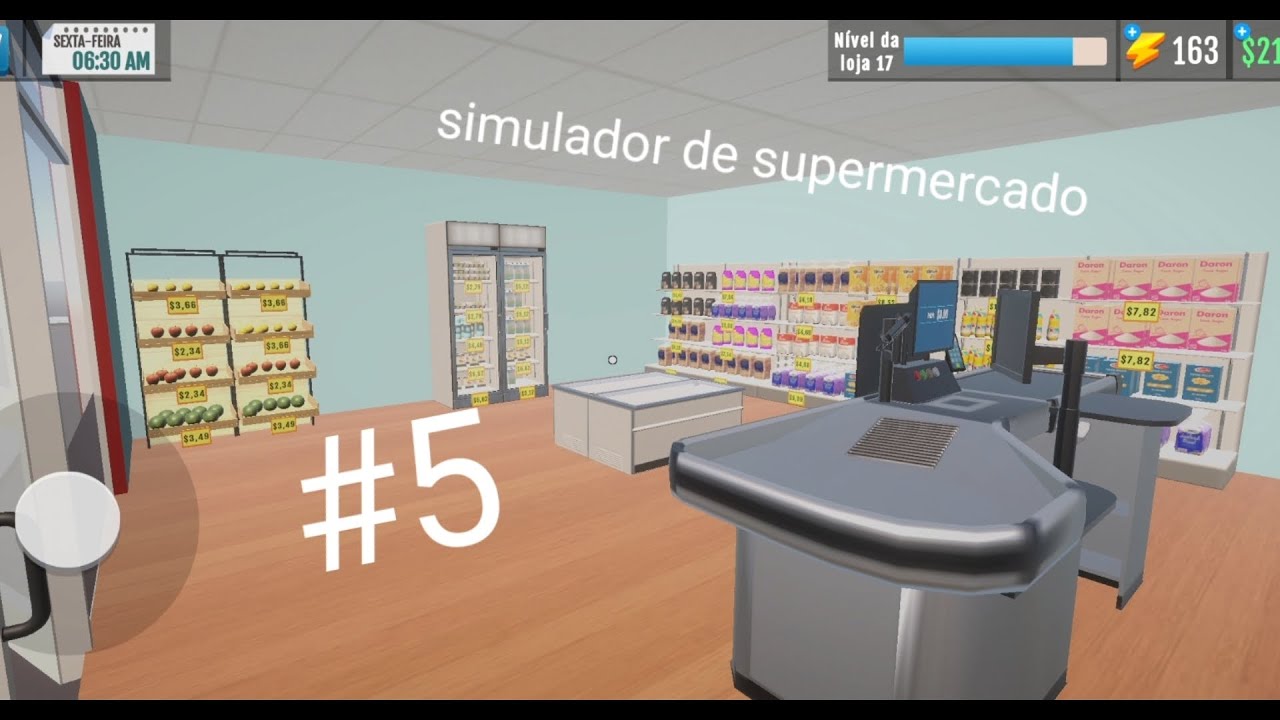SUPERMARKET SIMULATOR MOBILE #5 - YouTube