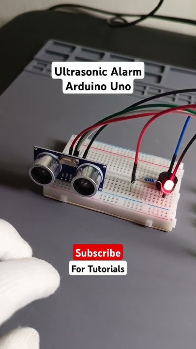 Ultrasonic Sensor Alarm Arduino Uno Project. Subscribe for tutorials #arduinouno #arduinoproject ...