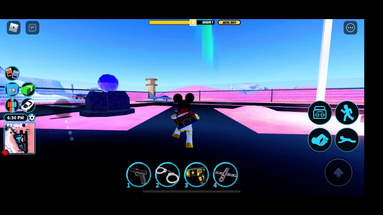 How to be inv in roblox jailbreak ez (check the description) - YouTube