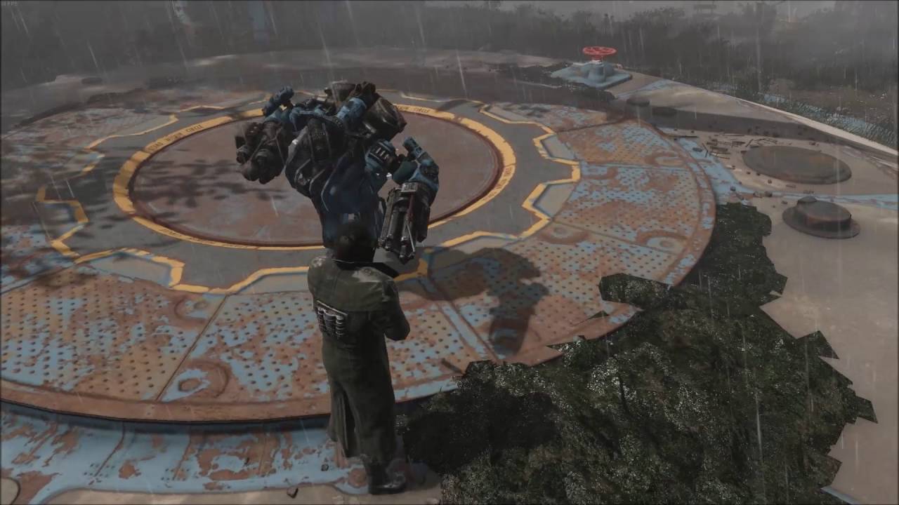 Fallout 4 : Resurrection Forest Mod (and weather mods) - YouTube
