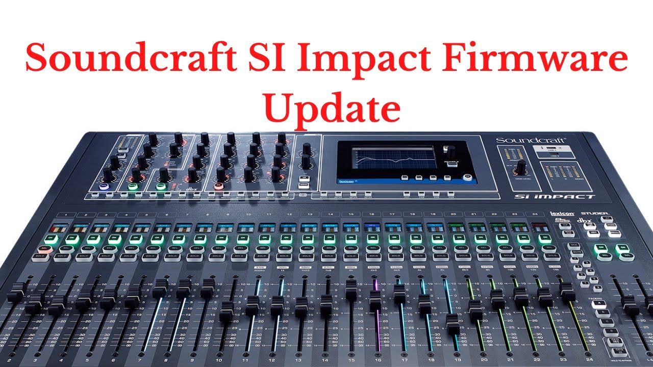 DIGITAL SOUND MIXER | SOUNDCRAFT SI IMPACT (Hindi) || Soundcraft SI ...