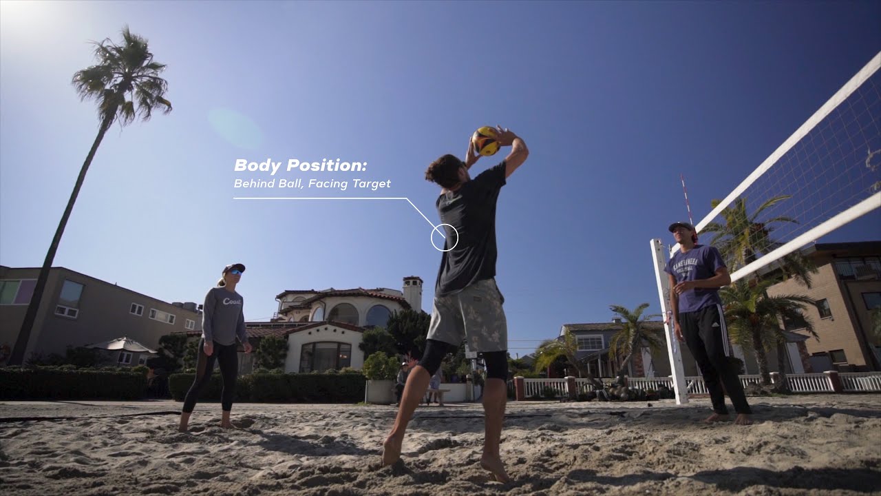 Beach Volleyball - Triangle Drill - YouTube