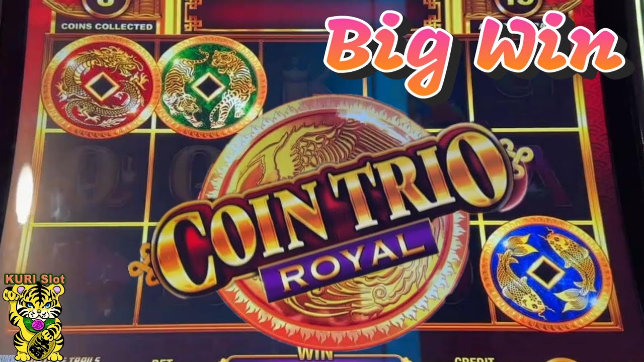 ★Finally Got a Big Win on this New Coin Trio ! ★COIN TRIO ROYAL Slot ☆栗 ...