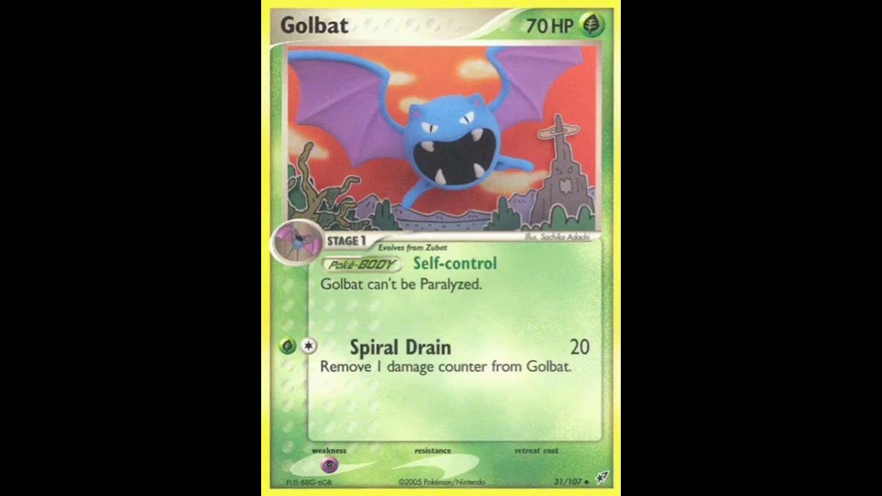 #042 All Golbat Pokemon Cards Compilation! - YouTube