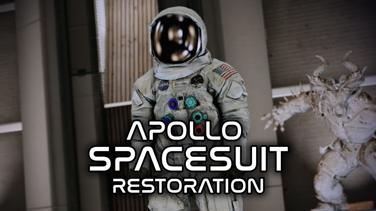 Apollo Spacesuit Restoration Mod Ambiance Showcase (LE2) - YouTube