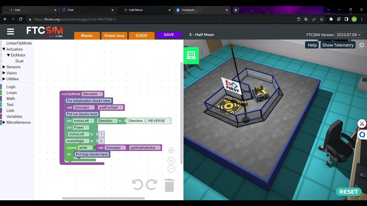 Chicken Code - FTC Intro - Half Moon - YouTube