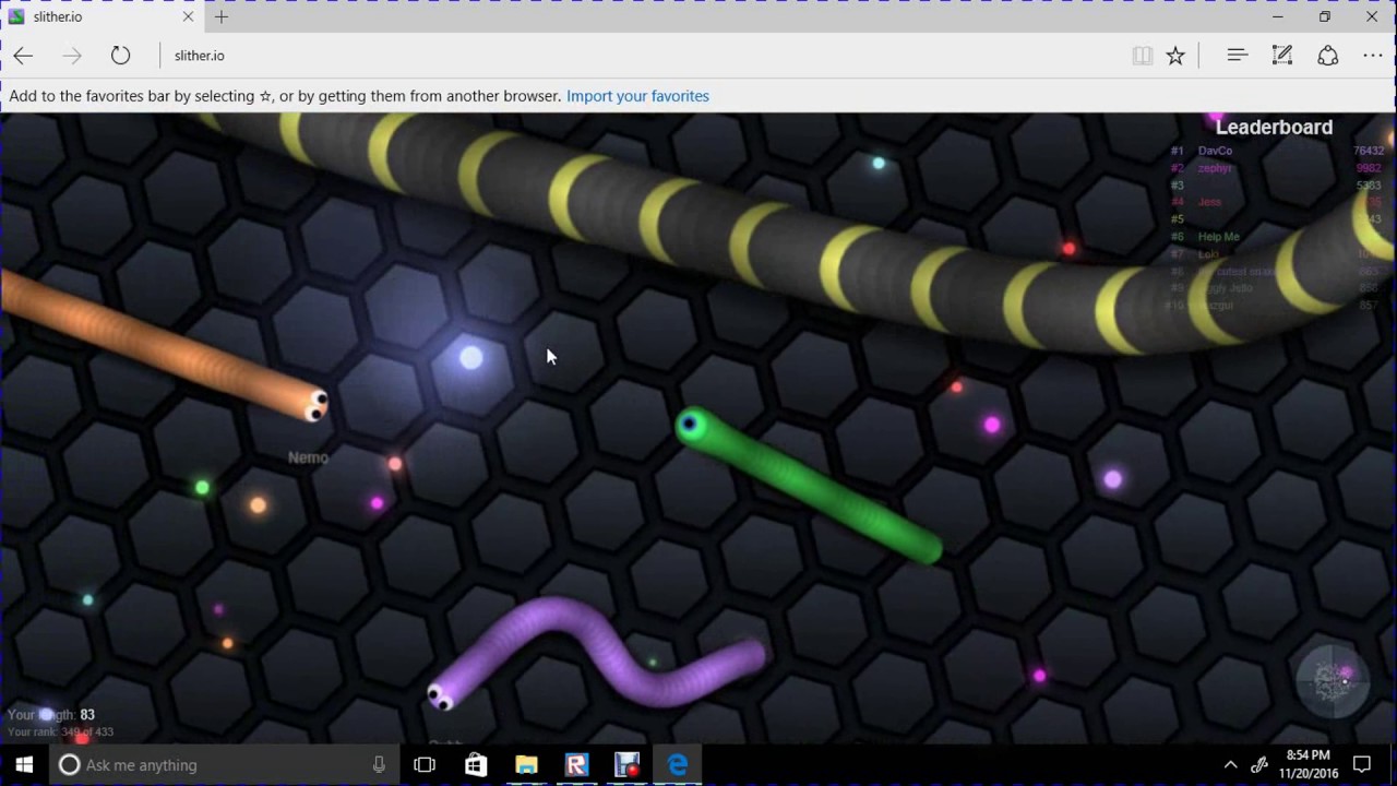 slithery snake - YouTube