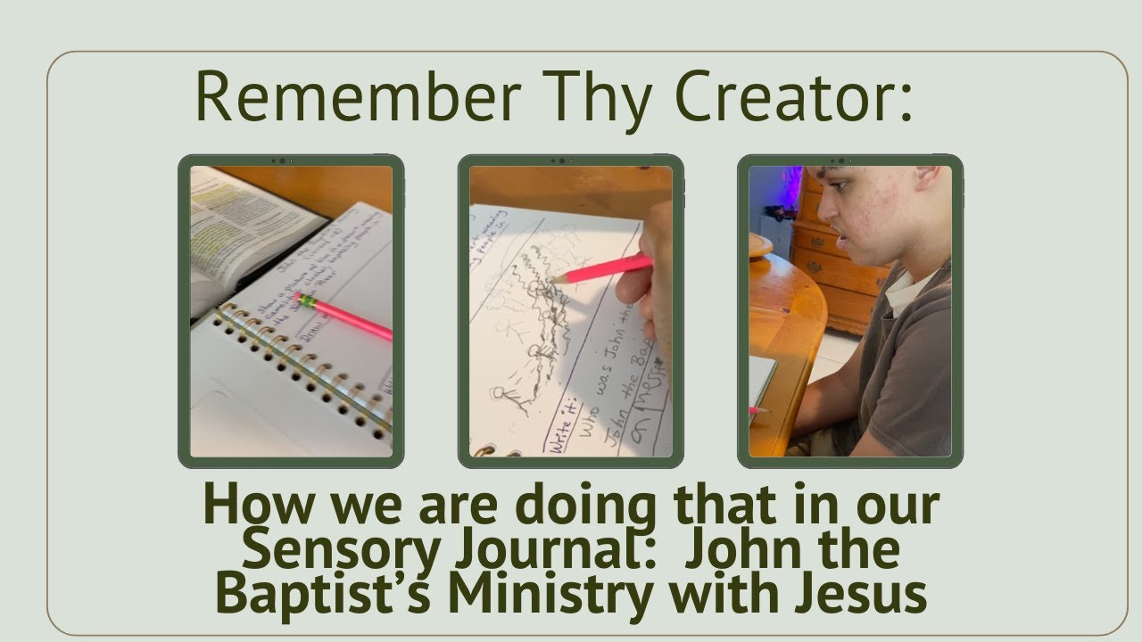 Remembering: John the Baptist ministry in our journaling (Extended ...