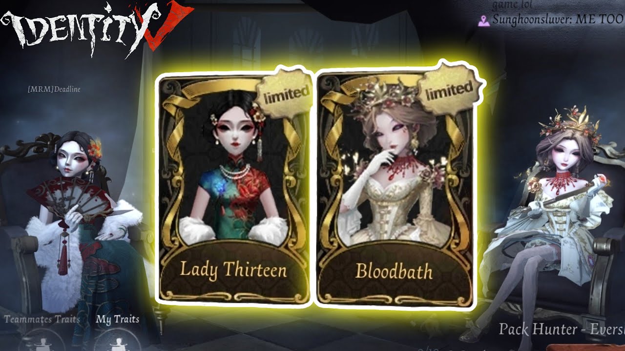 Identity V| Bloody Queen 'Bloodbath' with 'Lady 13' in 8V2 Duo hunter ...