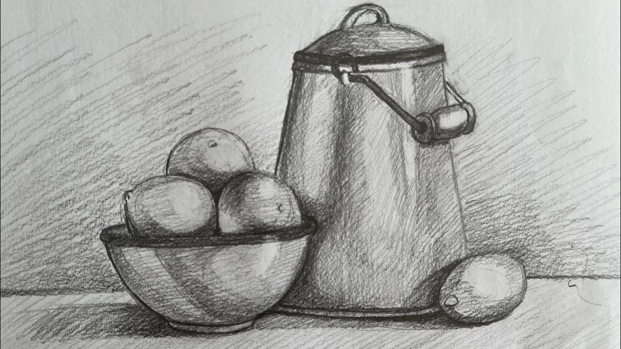 OBJE KOMPOZİSYONU ÇİZİMİ ve TONLAMASI / DRAWING and TONING OBJECT ...