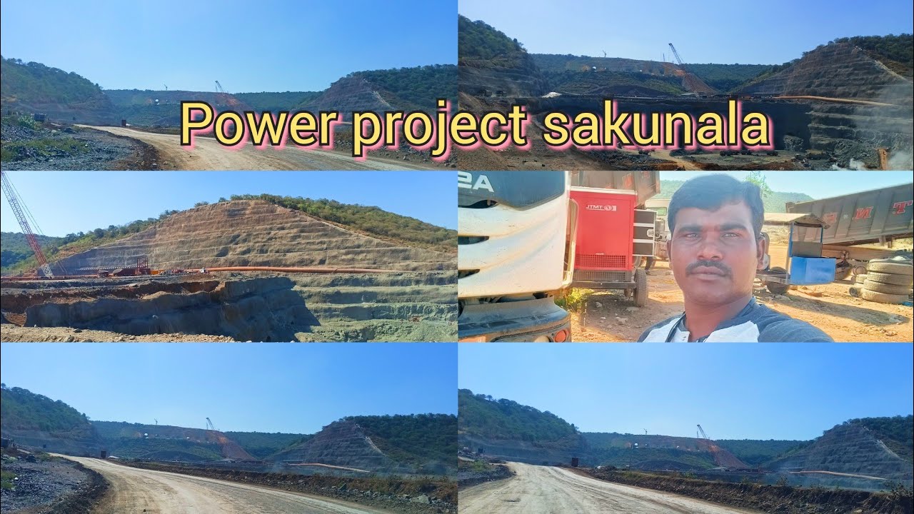 power project sakunala II work Tanda pinnapuram - YouTube
