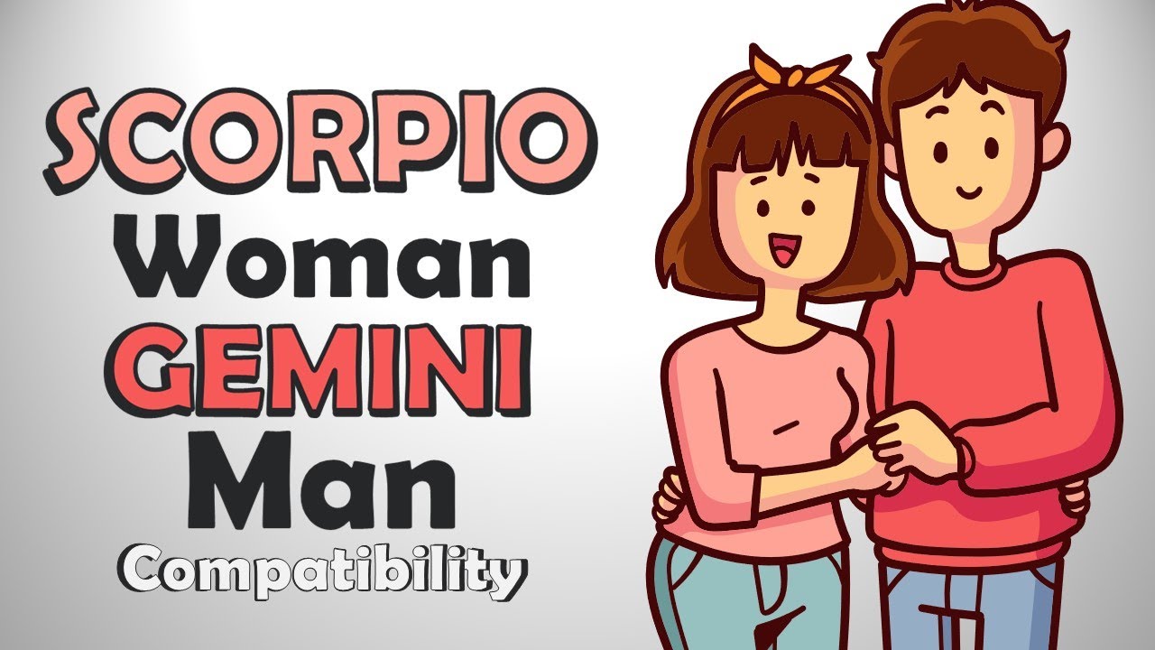 Scorpio Woman and Gemini Man Compatibility - YouTube